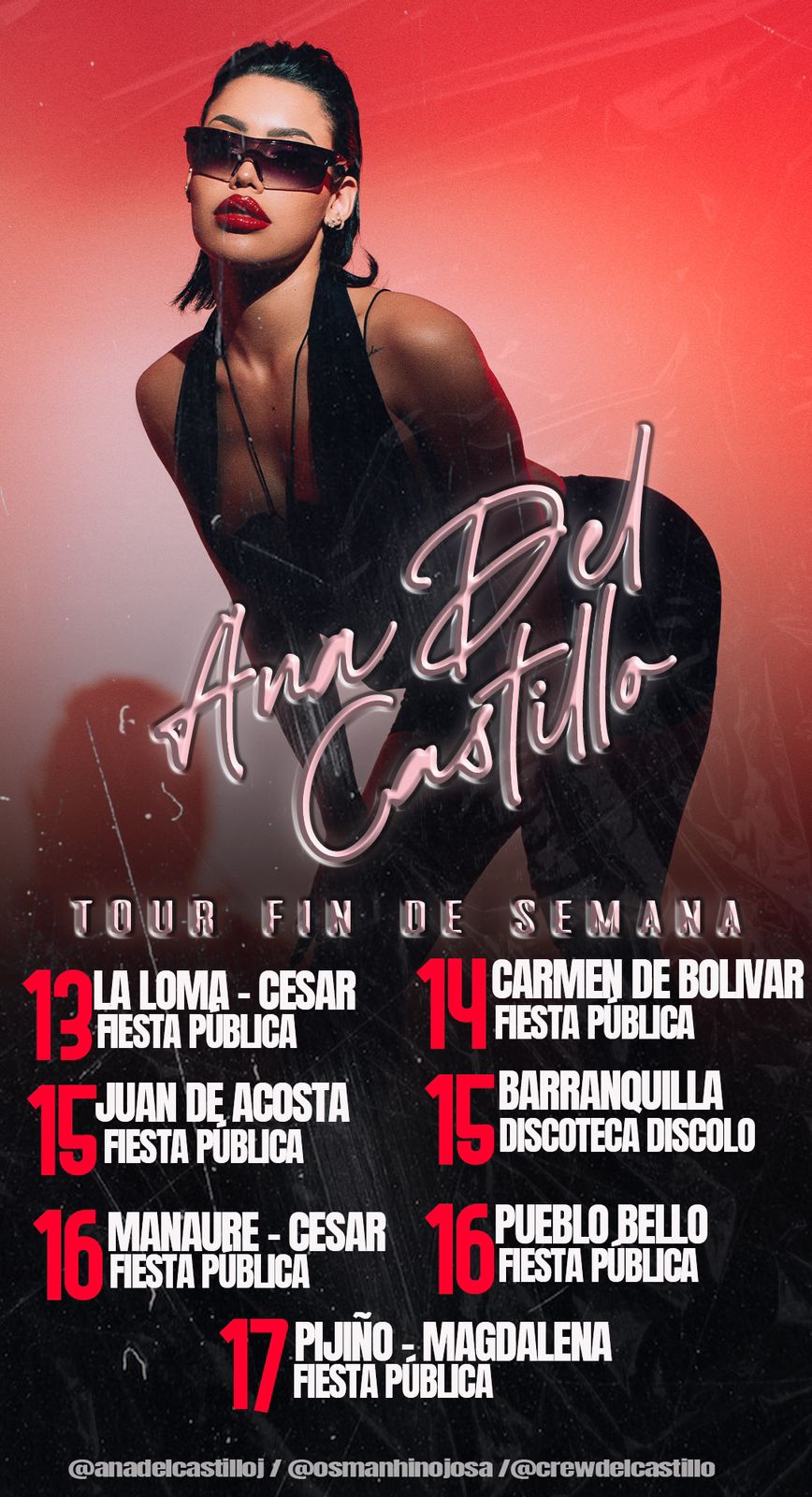 Ana del Castillo, la artista preferida en las fiestas de la Virgen del ...
