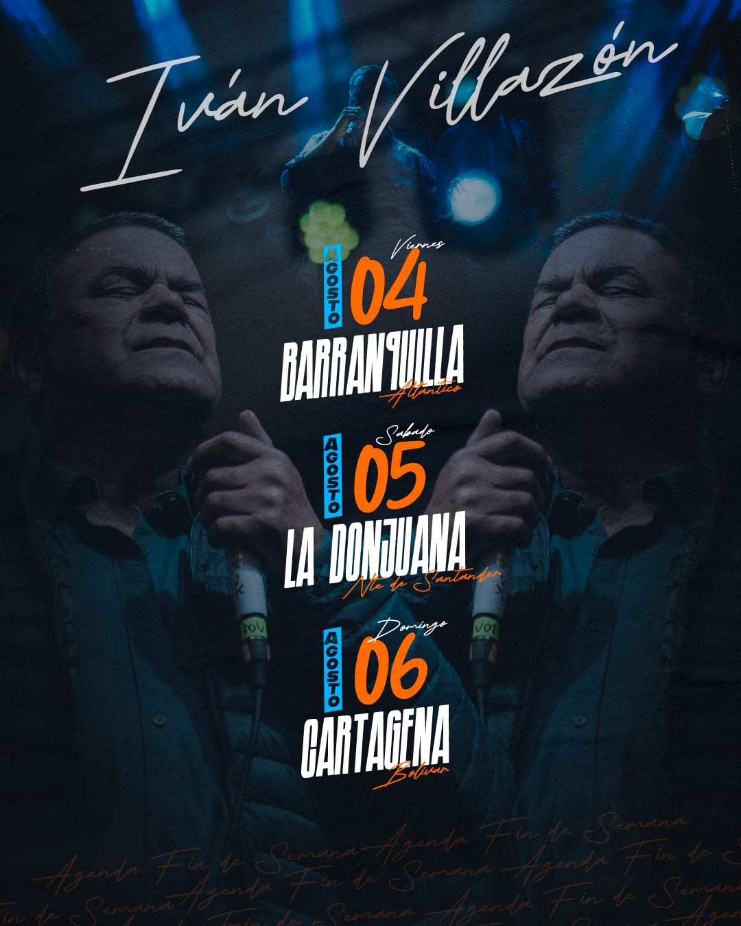 Iván Villazón, lleva sus éxitos por Barranquilla, Cúcuta y Cartagena ...